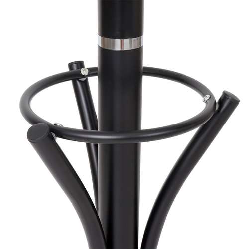 Stumtjener i sort metal med paraplyholder - entremøbel 180x40x40 ...